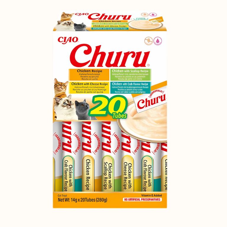 Inaba Cat Churu Purée, okusi s piščancem - 20 x 14 g — Mačja Mati